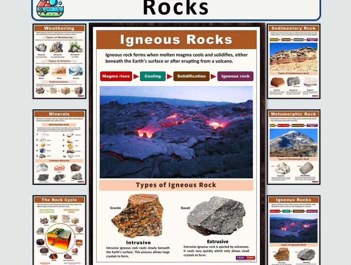 Tipos de Rocas: Explora Ígneas, Sedimentarias y Metamórficas
